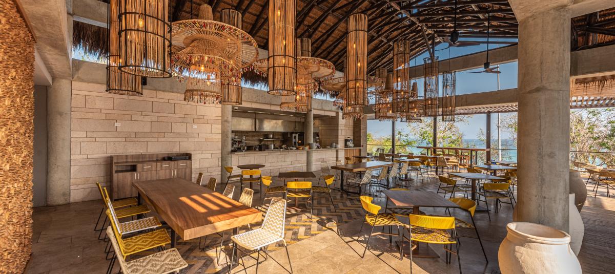Los sabores afrodisíacos del restaurante Bahía frente al mar de Barú