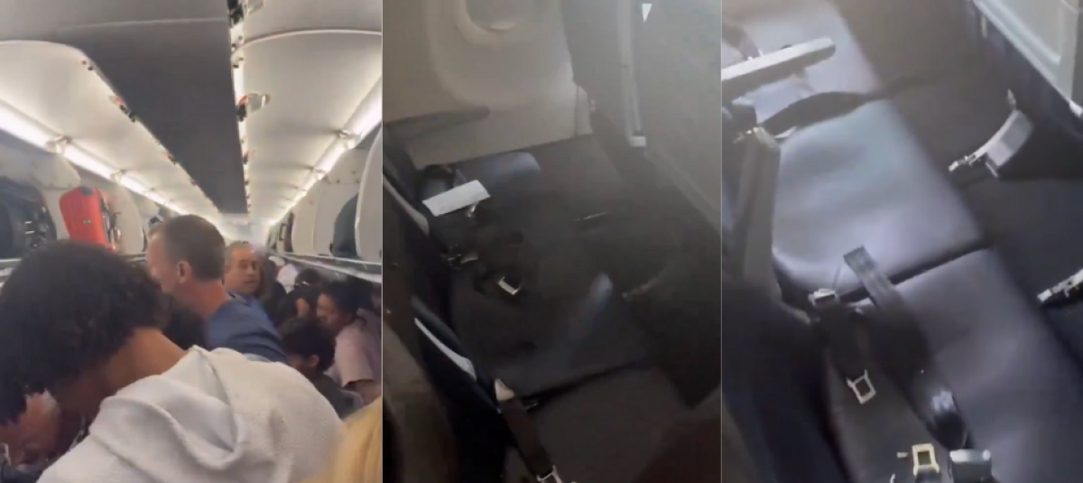 Video: batería de un computador provocó un incendio y pasajeros de un ...