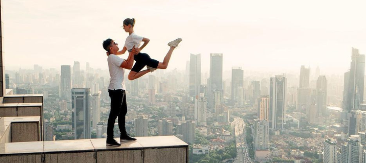 La historia de amor de una pareja que se enamoró escalando ilegalmente ...