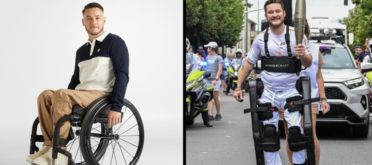 Deportista que lleva once años parapléjico cargó la antorcha olímpica ...