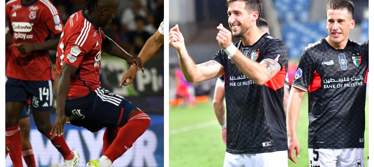 Palestino de Chile será el rival de Independiente Medellín en la Copa Sudamericana