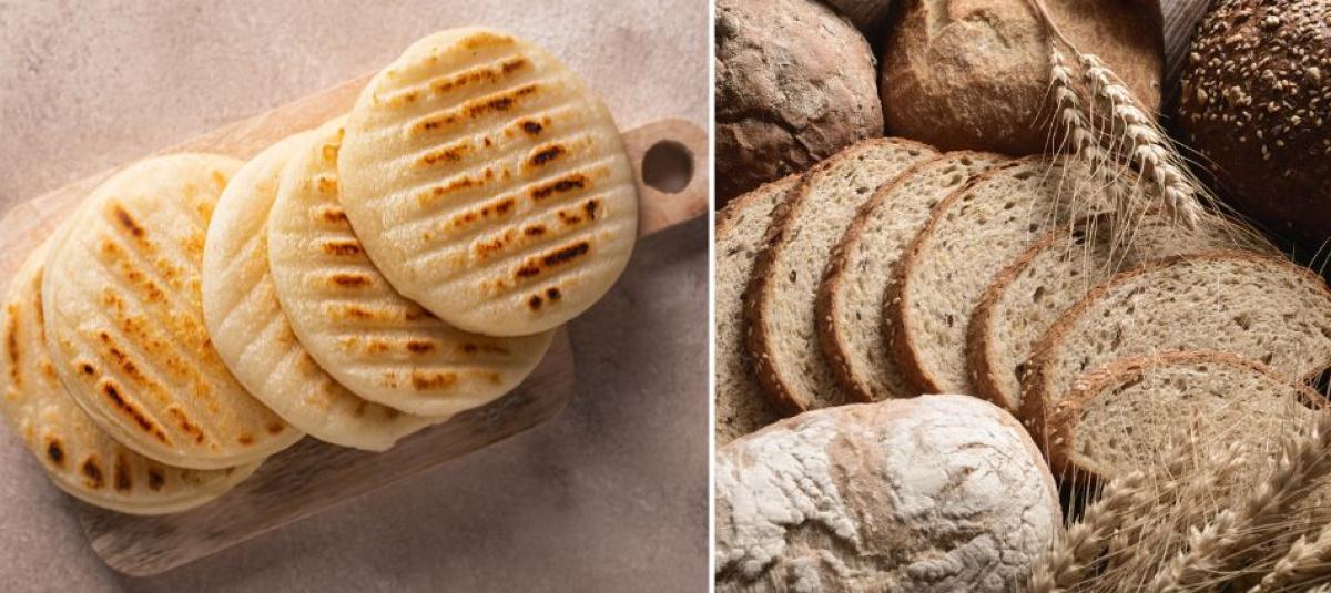 Dieta saludable: ¿es mejor desayunar con pan o con arepa?