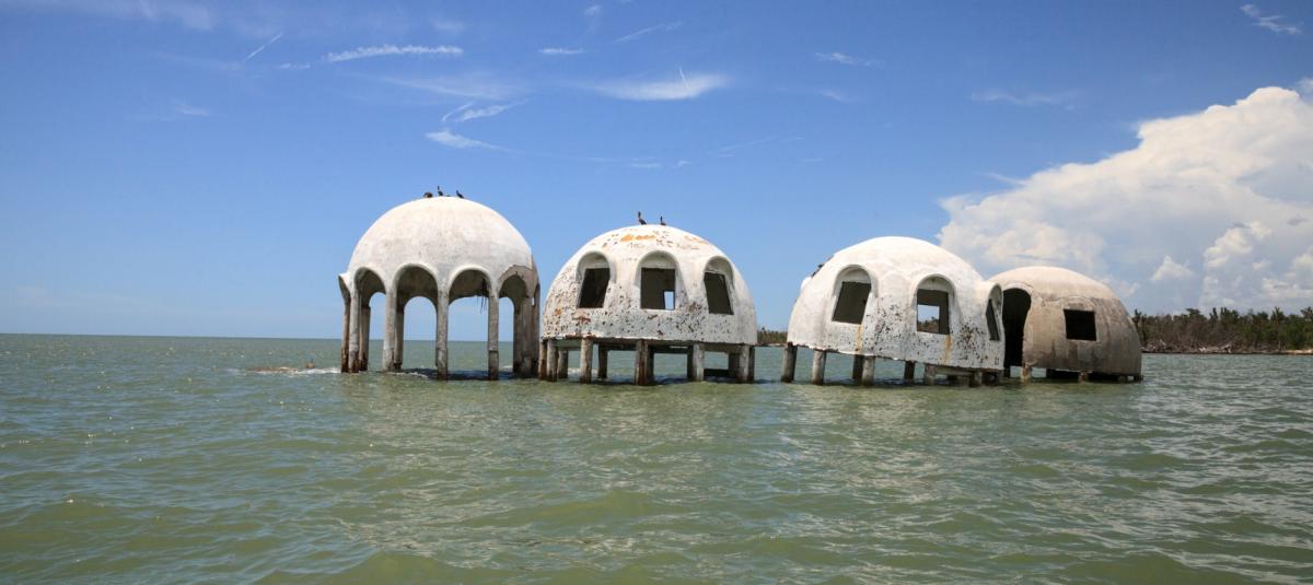 Florida: era la casa de un millonario y ahora es una joya debajo del mar