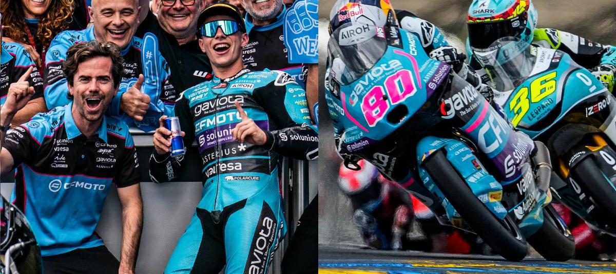 David Alonso se hizo gigante en el GP de Emilia Romaña y logró agónico ...