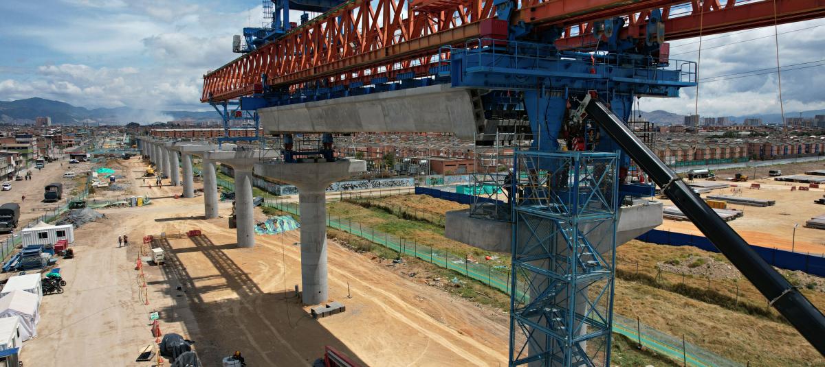 Metro de Bogotá: 'A finales de este año, el viaducto superará los 10 km ...