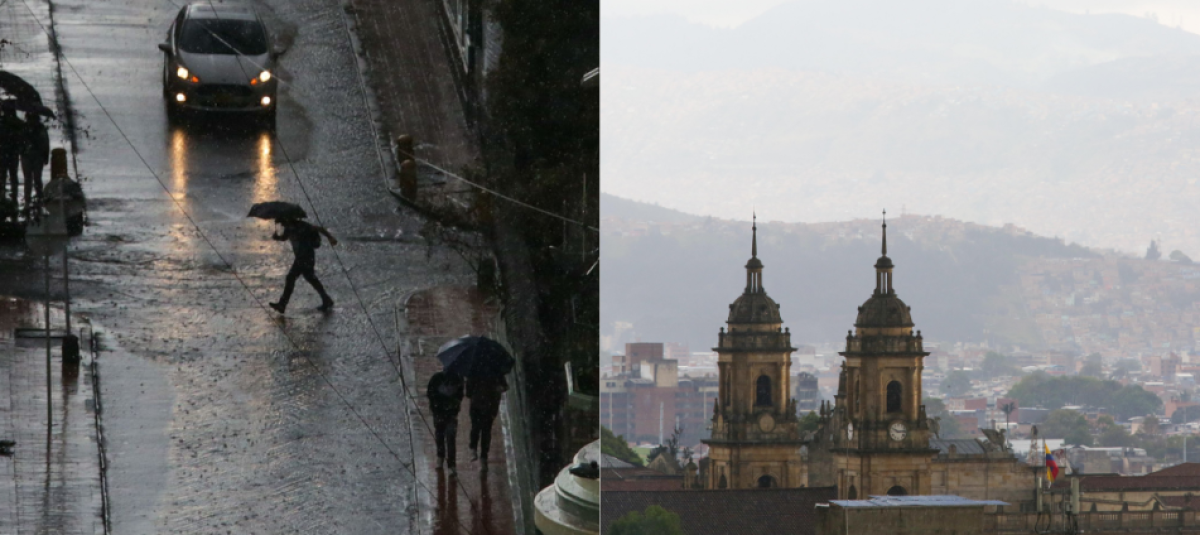 Las imágenes de las intensas lluvias en Bogotá: calles inundadas ...