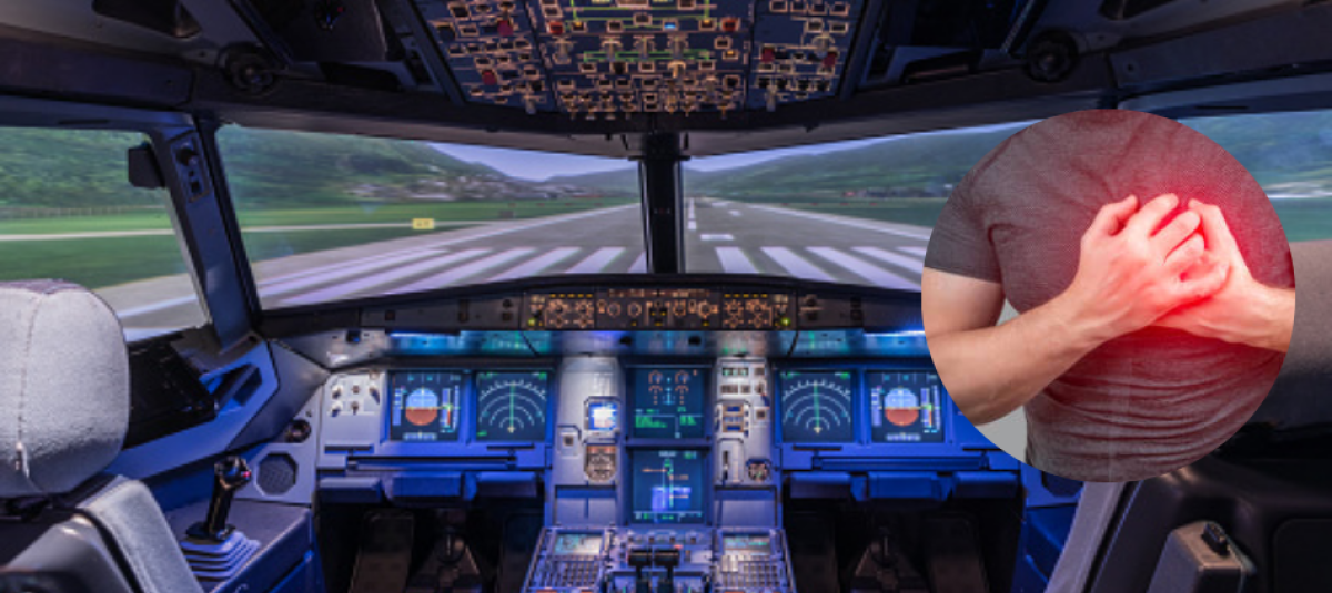 Piloto sufrió un ataque cardíaco durante un vuelo y su esposa tuvo que ...
