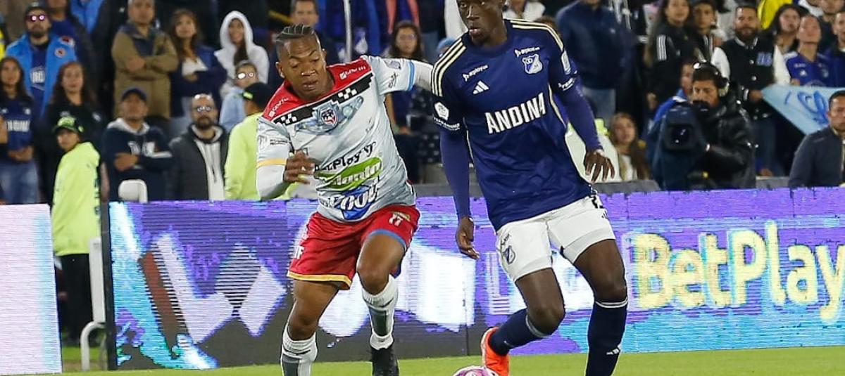 Millonarios vs. Fortaleza: resultado y goles Liga BetPlay 2024-2