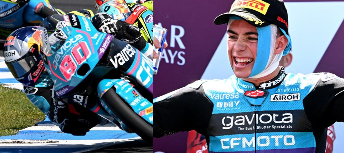 David Alonso le rinde tremendo homenaje a Valentino Rossi tras igualar ...