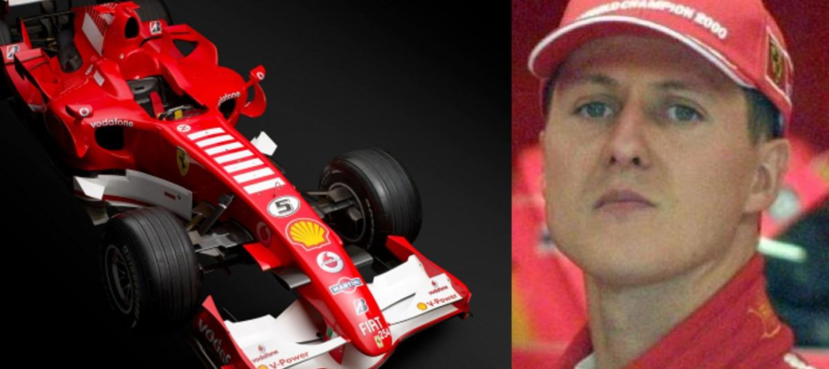A la venta el último Ferrari que manejó Michael Schumacher en Fórmula 1 ...