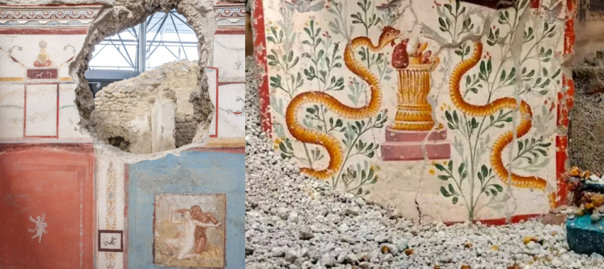 Nuevo Logo De Pompeya Marcus Venerius, El Nuevo Mecenas Que Emerge De