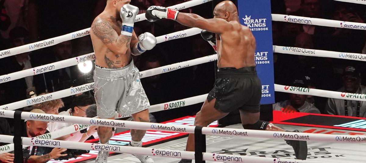 El video que revela cómo Mike Tyson le perdonó la vida a Jake Paul ...