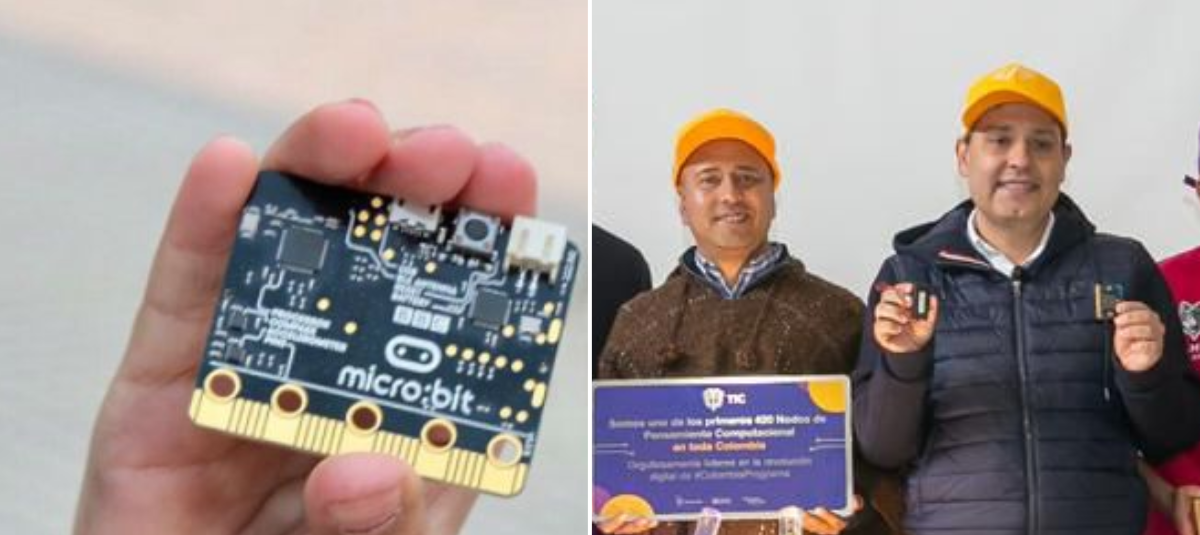 MinTic inició la entrega de 57 mil microbits de programación que ...