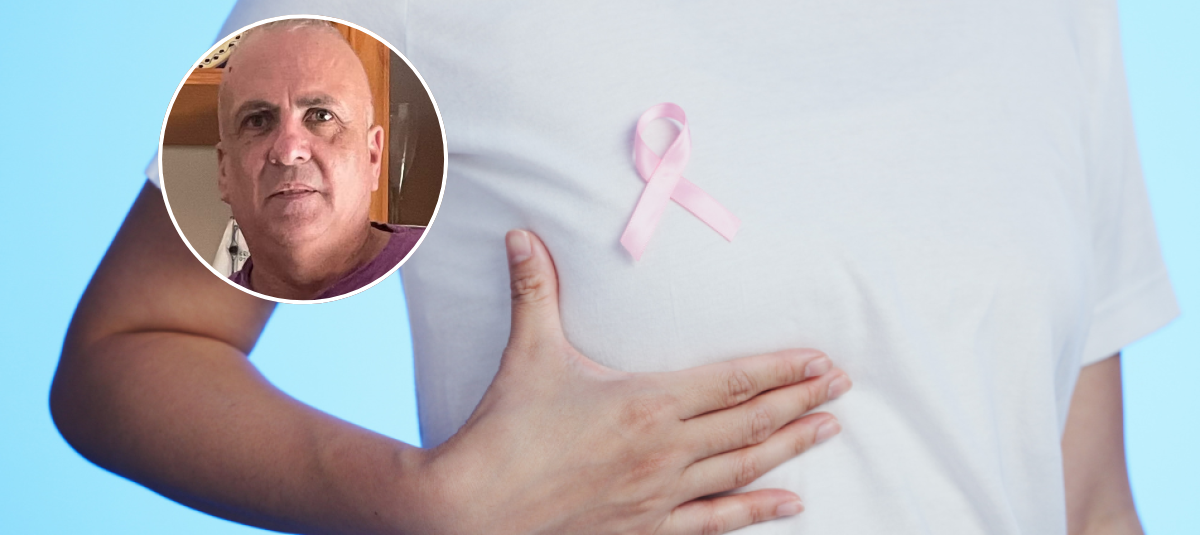 Hombre sintió un bulto en su pecho y después le diagnosticaron cáncer ...