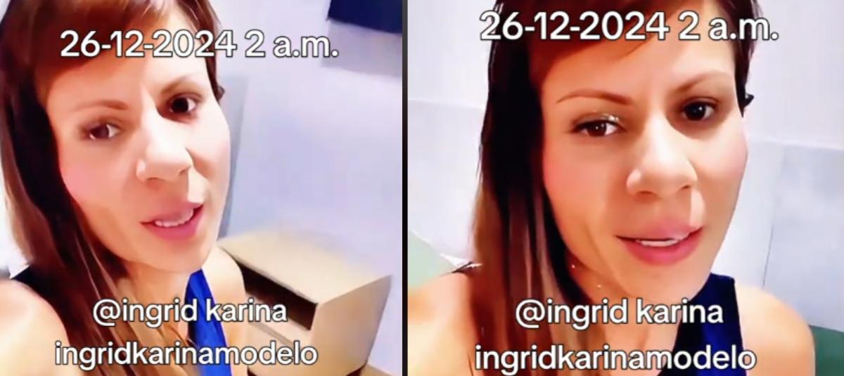 Reapareció Ingrid Karina, la exmodelo escapó del centro de ...