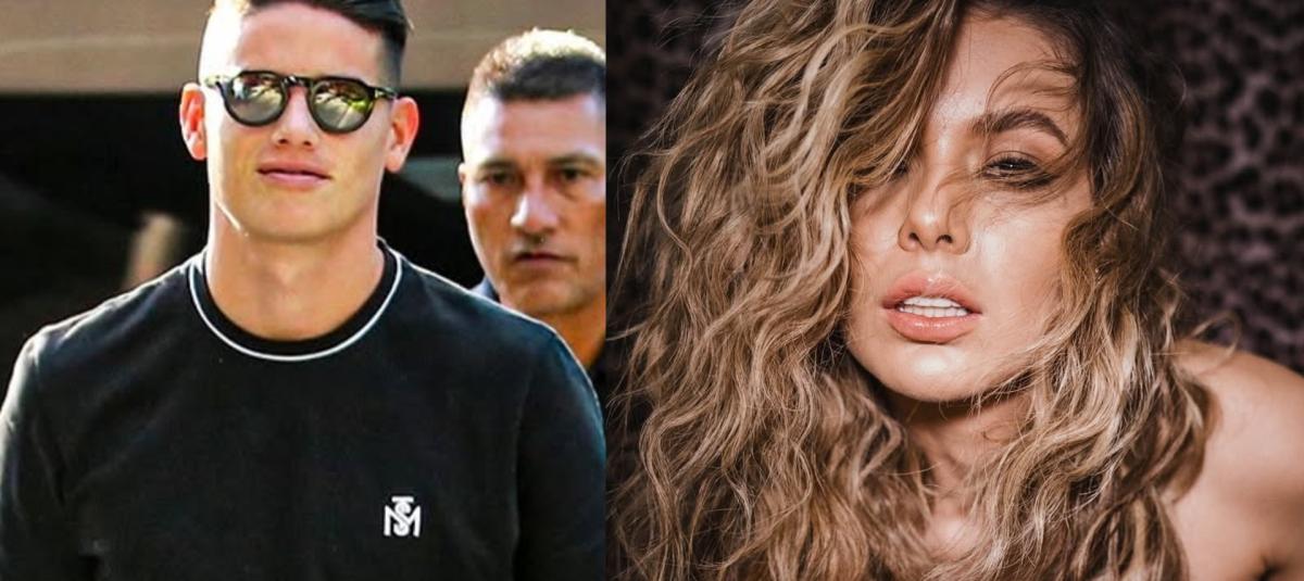 Ella sería la hermosa novia de James Rodríguez, con quien pasa el mal ...