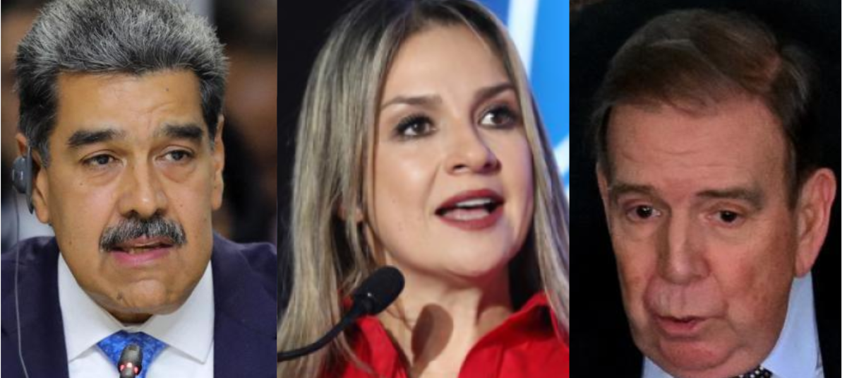 Vicky Dávila acompaña a Edmundo González y expresa su respaldo previo a ...