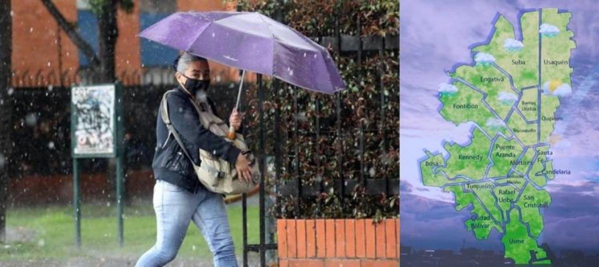 Pronóstico del clima en Bogotá: ¿En qué localidades se esperan lluvias ...