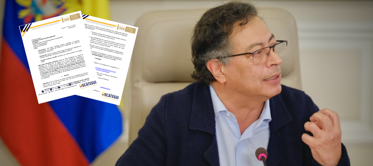 La nueva denuncia radicada en la Comisión de Acusaciones contra el presidente Petro rel