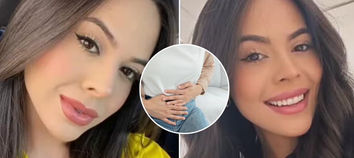 ‘Influencer’ pensó que eran cólicos, pero en realidad tenía una grave ...