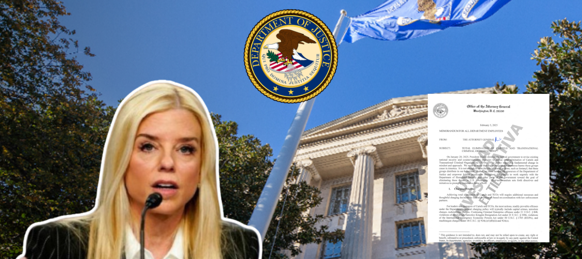 El memorando que circula en el Departamento de Justicia de EE. UU. sobre nueva lucha contra las ...