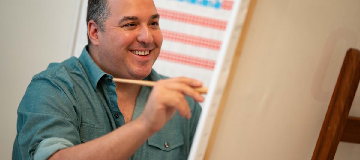 Mateo Blanco, el artista plástico que siendo americano 'se siente ...