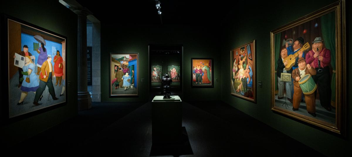Se inaugura en España la exposición más grande de Fernando Botero: su ...