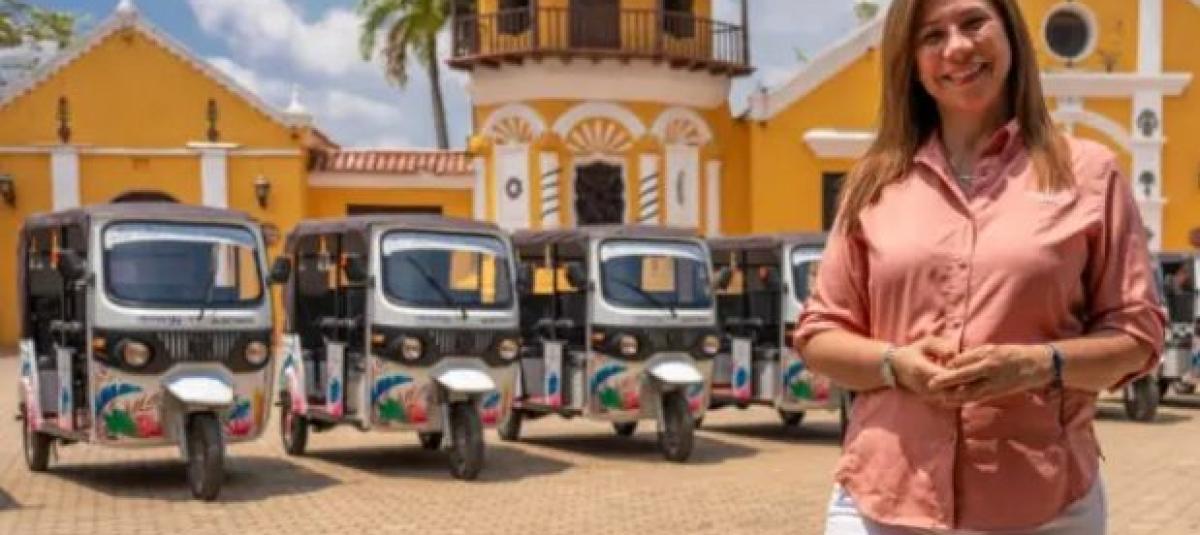 Mompox y Calamar, en Bolívar, implementan motocarros eléctricos para turismo