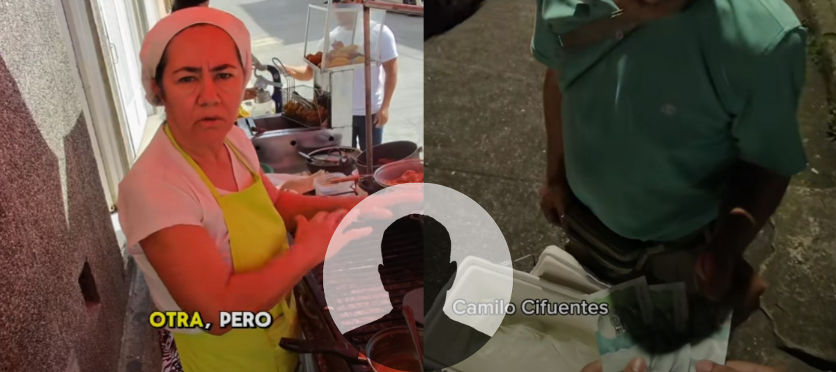 Camilo Cifuentes, el tiktoker que regala comida en las calles de ...