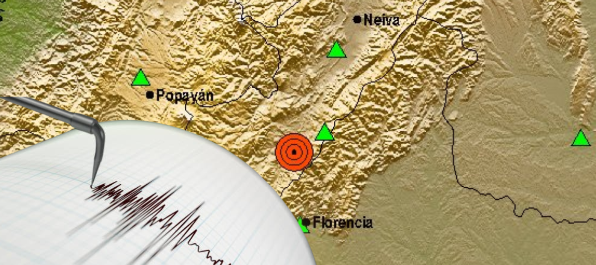 Temblor en Colombia hoy | Sismo en el sur del país de 3.4 en la noche ...