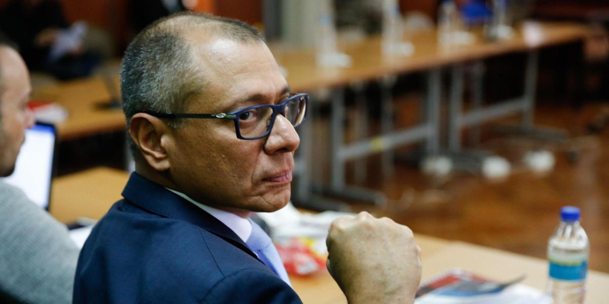 Jorge Glas: abogados acuden a la ONU y a la CIDH para solicitar su liberación