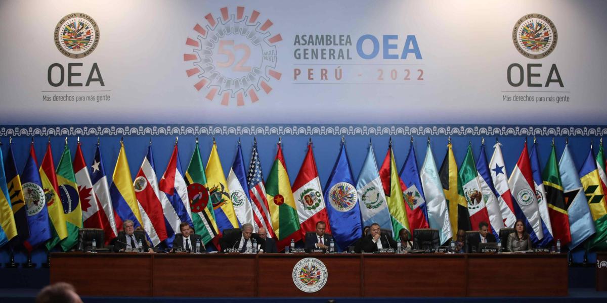 OEA: las conclusiones de la asamblea del Organismo en Perú