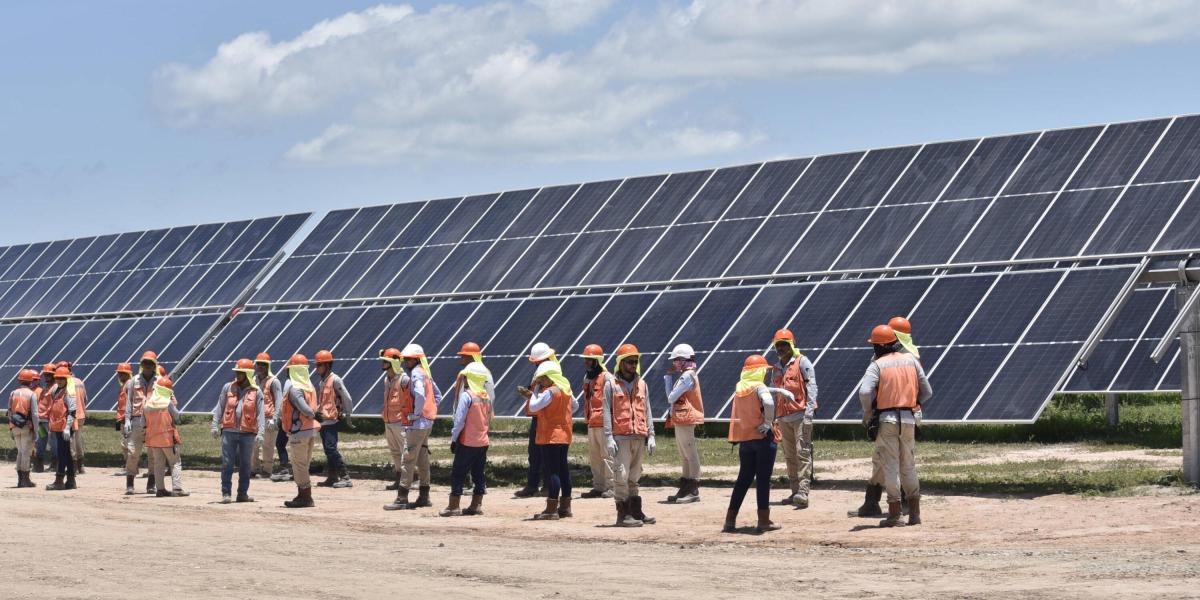 Se inauguró el parque solar más grande de Colombia