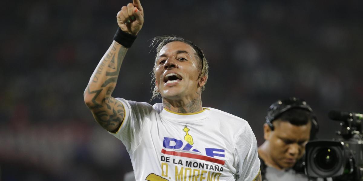 Dayro Moreno, la palabra del máximo goleador en Colombia: 'Nací con ese ...