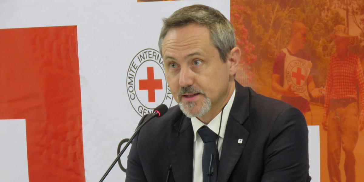 Lorenzo Caraffi de CICR habla del balance de situación humanitaria de ...