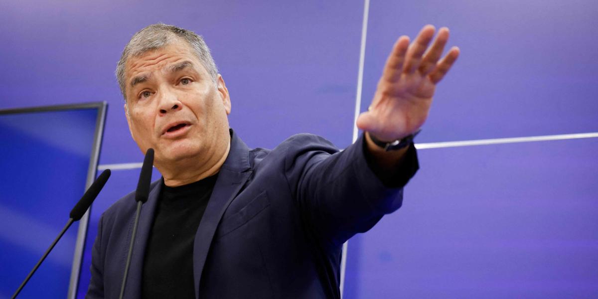 Rafael Correa pide presión internacional para que Ecuador permita salida de Jorge Glas