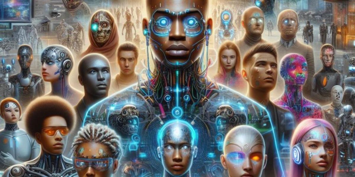 Fotos: IA muestra cómo se verían los seres humanos del futuro en el año ...