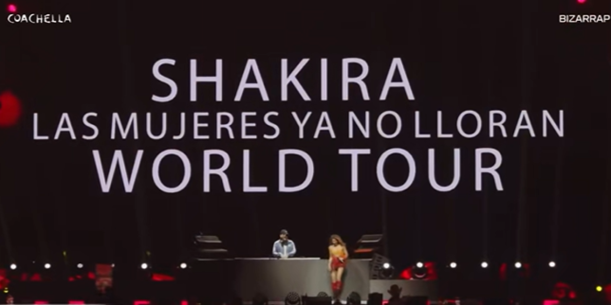 Shakira confirma su gira ‘Las Mujeres Ya No Lloran World Tour': esto es lo que dijo en el Coachella