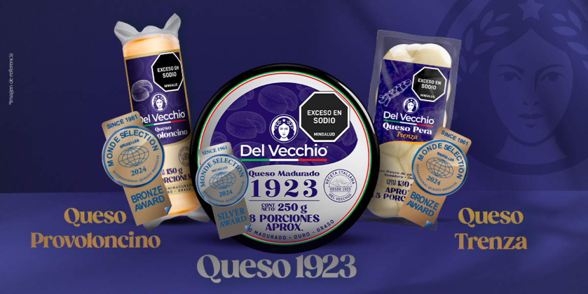 Quesos Del Vecchio triunfa en concurso internacional