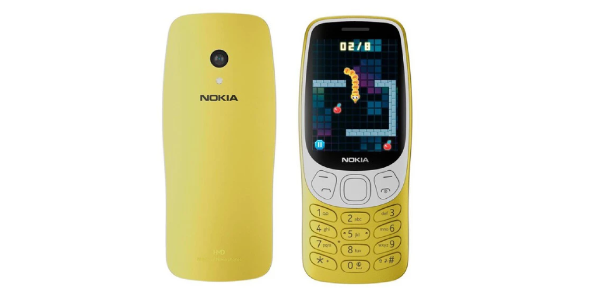 Nokia revive uno de sus clásicos teléfonos, el 3210, con mejor cámara, internet y otras novedades