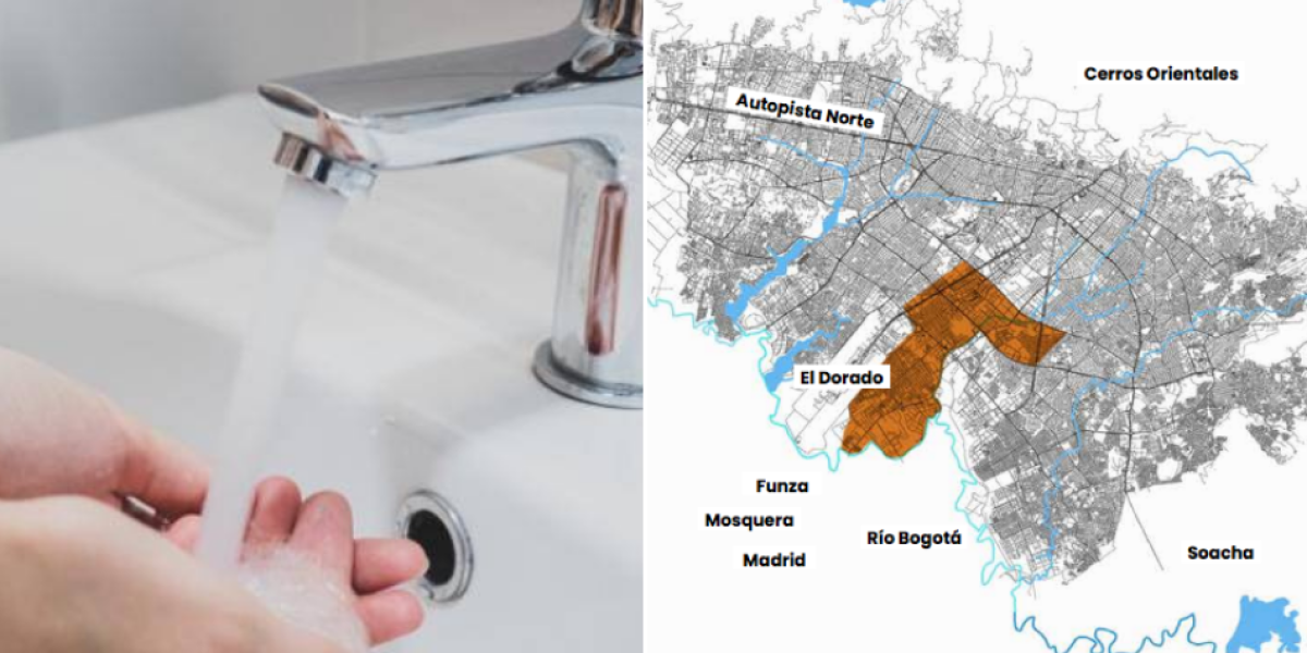 Racionamiento de agua en Bogotá: estos son los barrios que tendrán ...