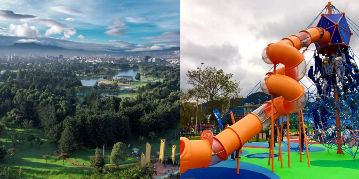 Doce parques en Bogotá con actividades gratuitas para niños y niñas