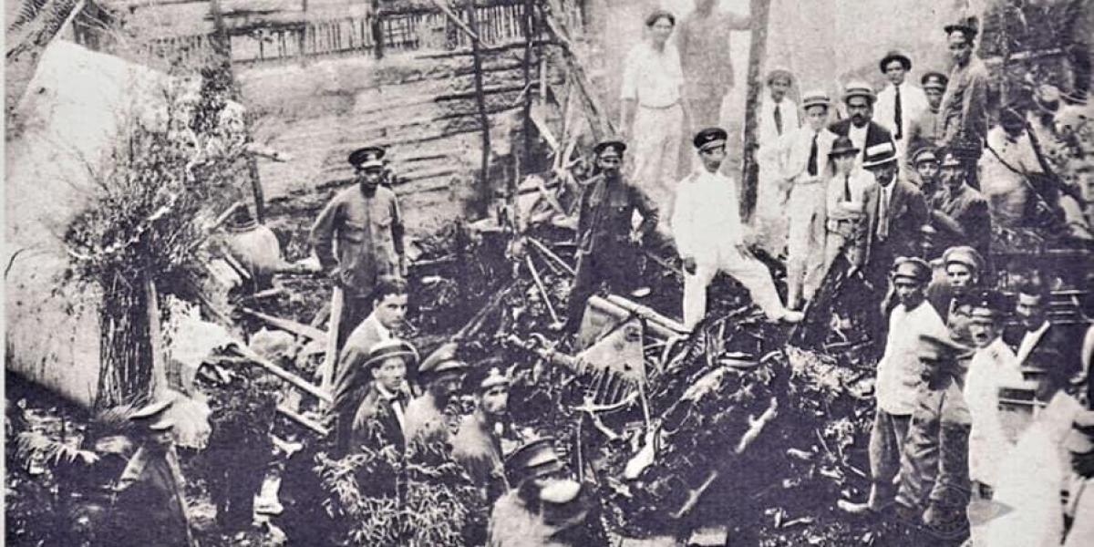 Así fue el accidente aéreo que estremeció a Colombia hace 100 años: el ...
