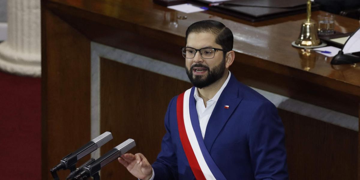 Gabriel Boric, presidente de Chile, sorprendido de que haya países en ...