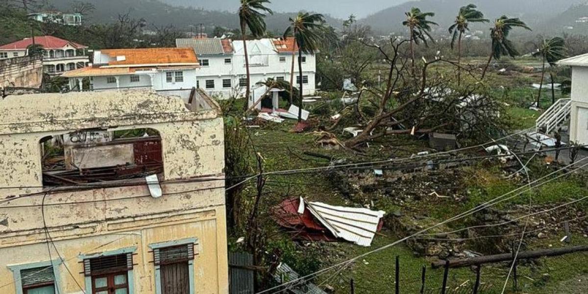 En fotos, así fue el arrasador paso del huracán Beryl por Granada ...