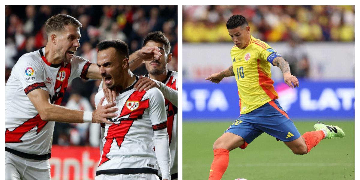 James Rodríguez ilusiona al Rayo Vallecano con su debut en la Liga de ...