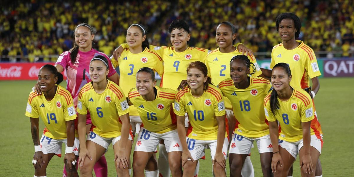 Mundial Sub-20 | Esta es la posible formación titular de la Selección Colombia femenina que ...