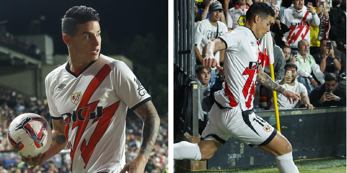 Video | James Rodríguez: así fue su debut con el Rayo Vallecano, donde ...