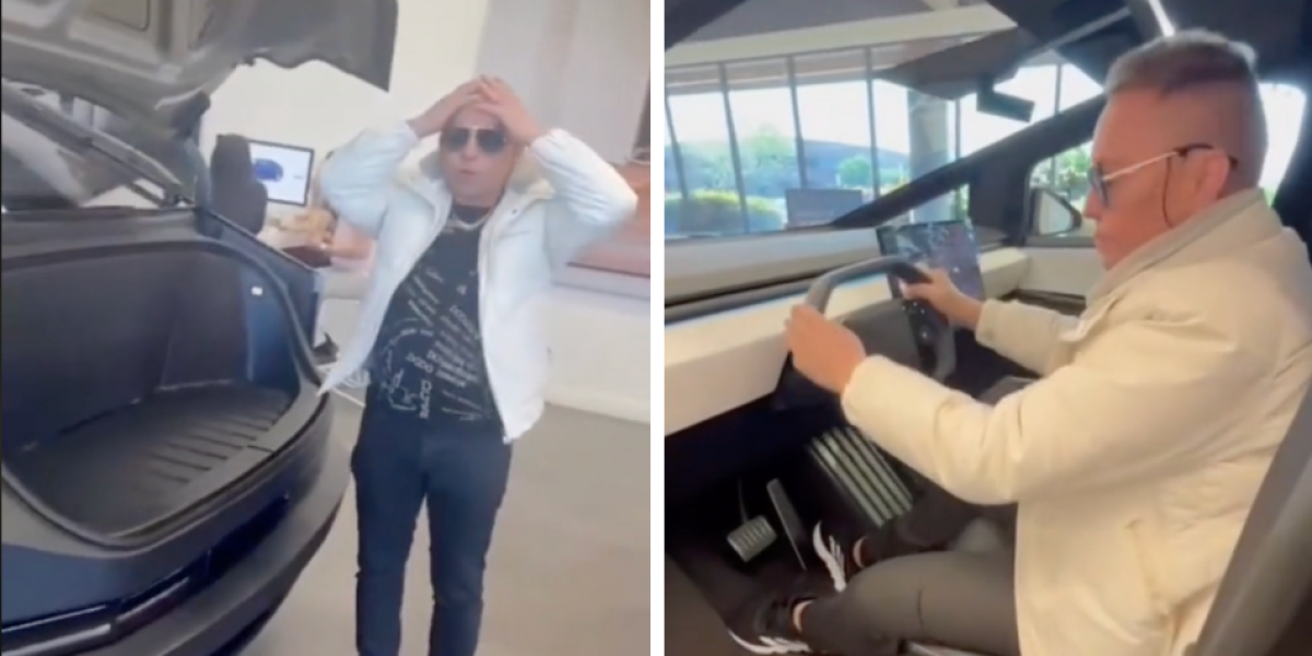 Giovanny Ayala se compró el Tesla Cybertruck, la camioneta eléctrica ...