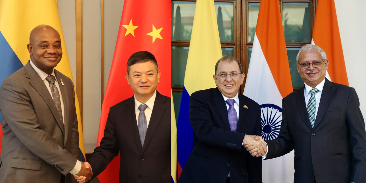 Los ocho frenéticos días en los que Colombia afianzó relaciones con ...